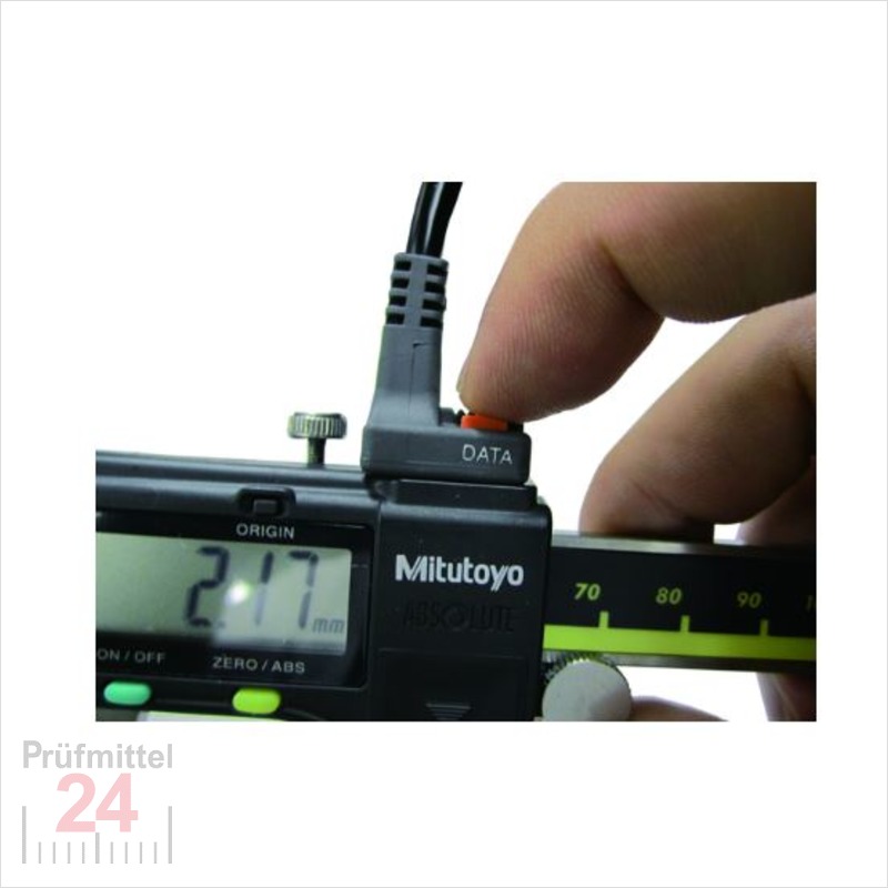 Mitutoyo U-WAVE-T Leitung C gerade, mit Datentaste... | Prüfmittel24 GmbH