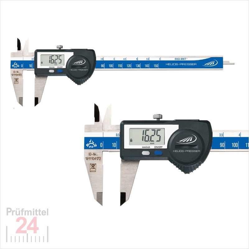 Digital Messschieber IP67 Helios Preisser 200 mm D... | Prüfmittel24 GmbH