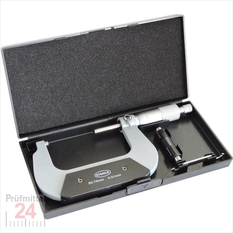 STEINLE Bügelmessschraube 50 - 75 mm DIN 863 Typ:... | Prüfmittel24 GmbH