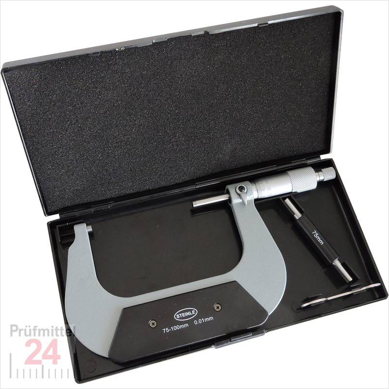 STEINLE Bügelmessschraube 100 - 125 mm DIN 863 Ty... | Prüfmittel24 GmbH