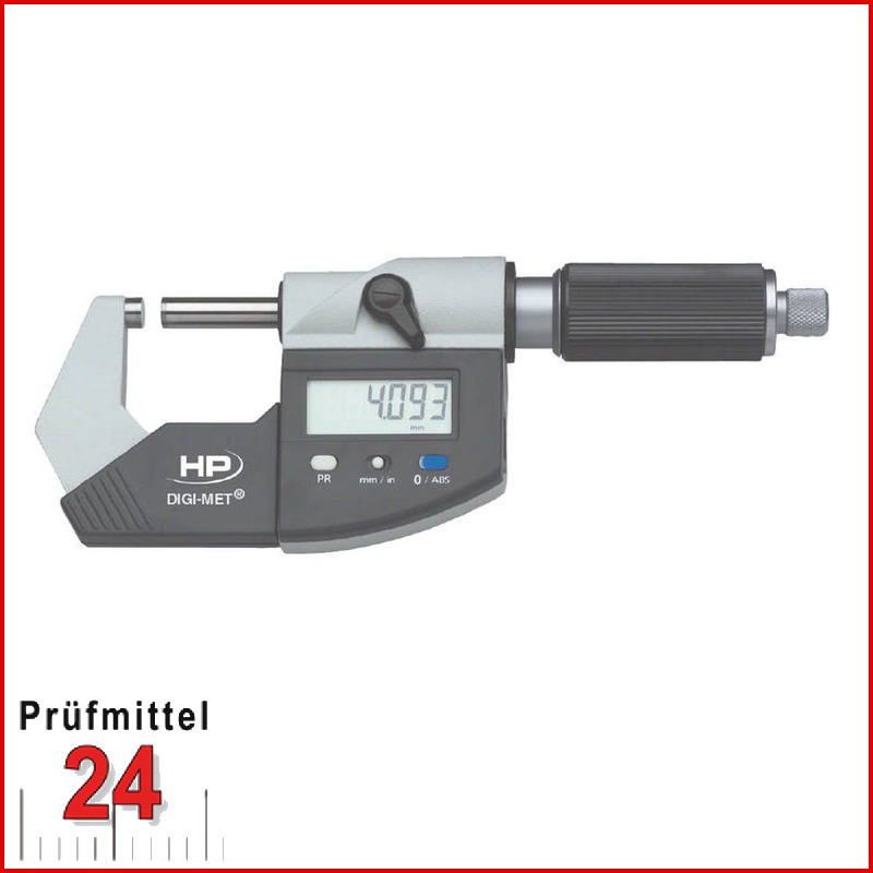 Bügelmessschraube Digital HP 50 - 75 mm Helios Preisser DIGI-MET ...