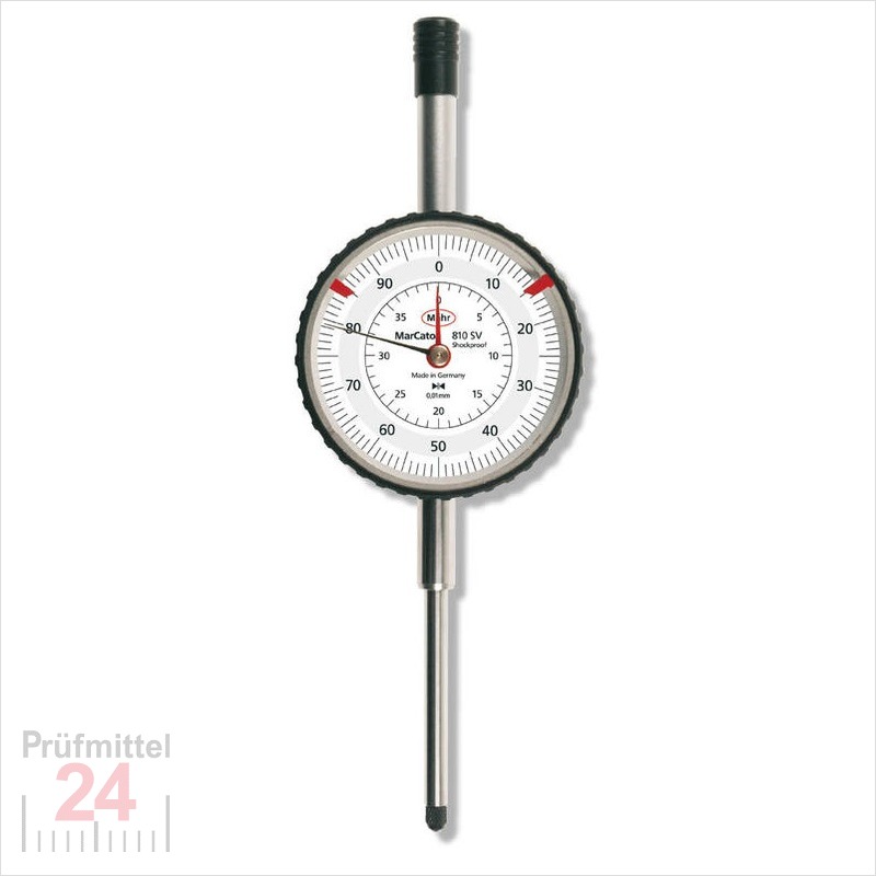 Messuhr Mahr Analog MarCator 810 SV Messspanne: 0 ... | Prüfmittel24 GmbH