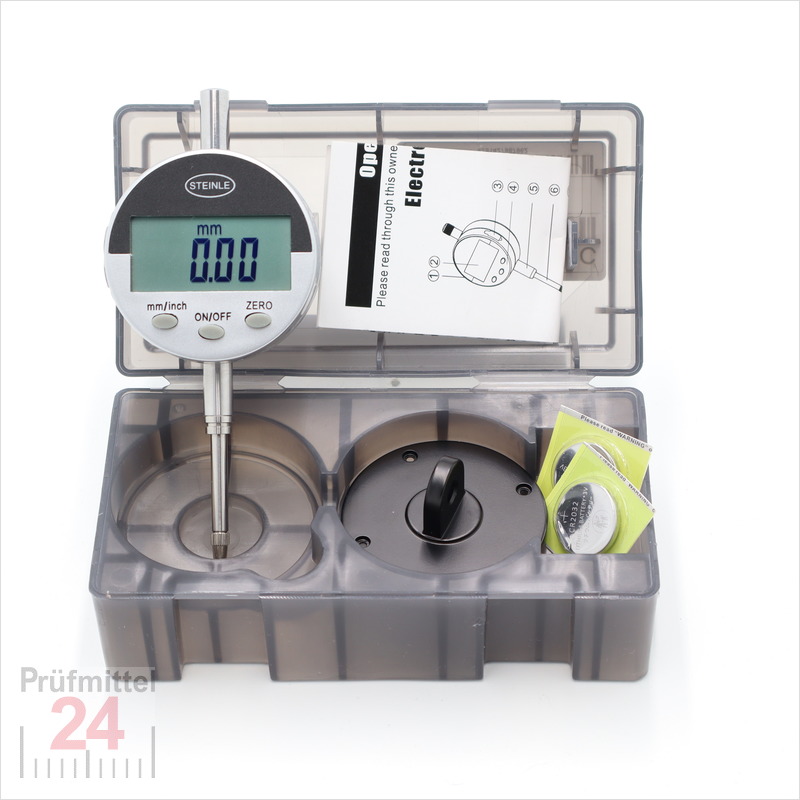 STEINLE 3243 Digital Messuhr 25 mm Ablesung 0,01 m... | Prüfmittel24 GmbH