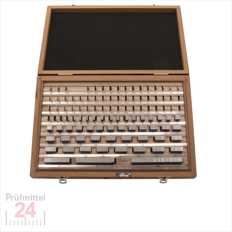 STEINLE 4203 Parallel Endmaß Satz 103 tlg. Stahl G... | Prüfmittel24 GmbH