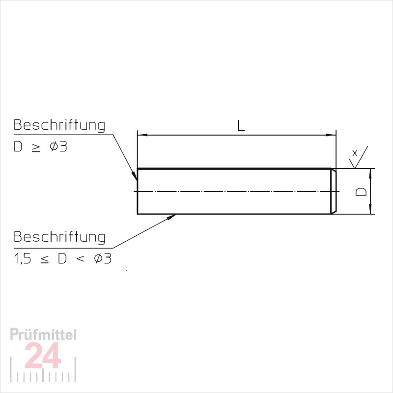 STEINLE 4338 Gruppe: B22 Prüfstift Messstift 7,988... | Prüfmittel24 GmbH