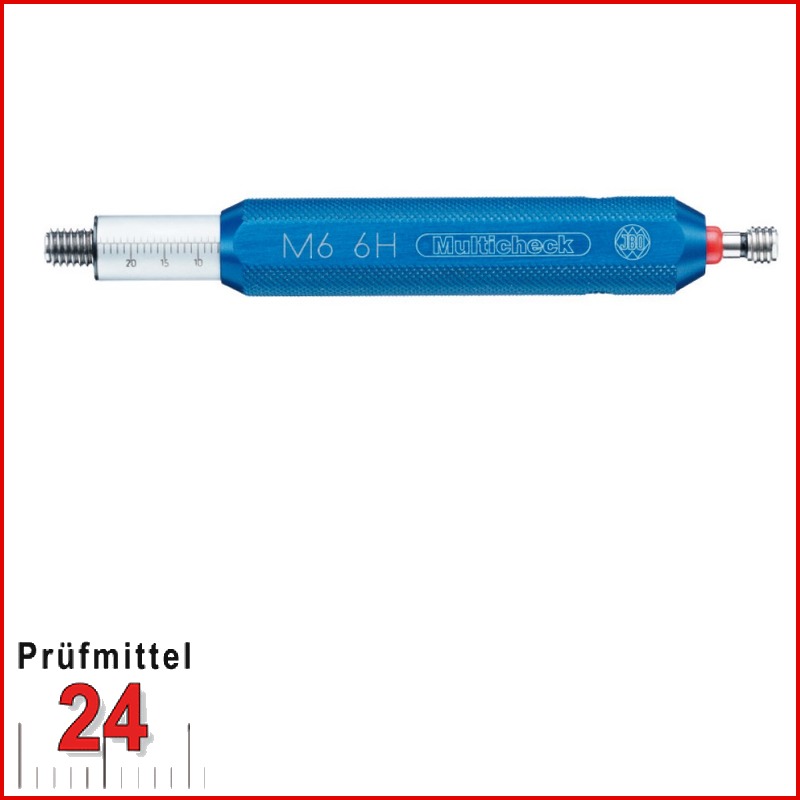 Gewindelehrdorn MultiCheck Skala M3 6H mit Gut + ... | Prüfmittel24 GmbH