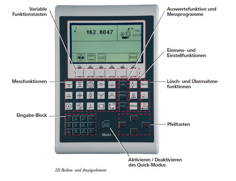 Höhenmessgerät Digimar 817 CLM Messbereich: 350 mm... | Prüfmittel24 GmbH