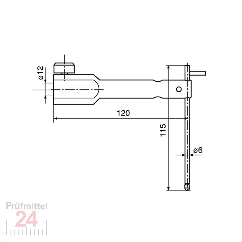 Mahr TMT 120 - Tiefenmesstaster 4429221 - ø 6 ... | Prüfmittel24 GmbH