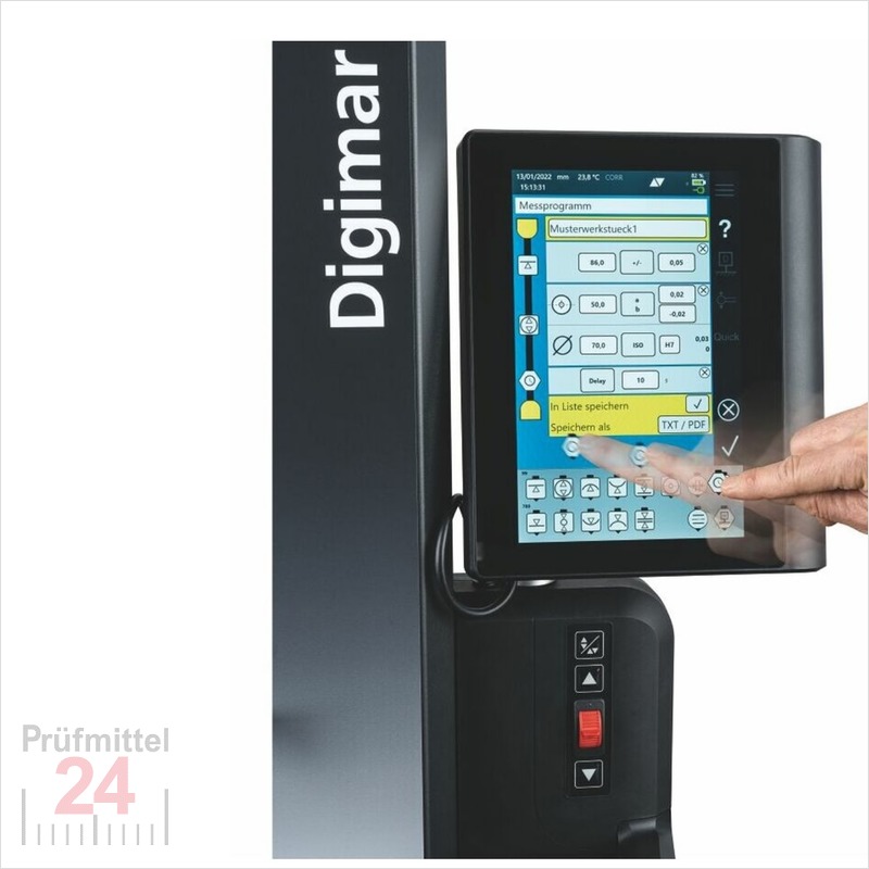 Mahr 817 CLT Höhenmessgerät Digimar 600 mit Touchs... | Prüfmittel24 GmbH
