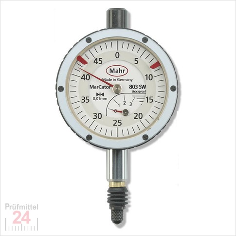 Messuhr Mahr Analog Öl- u. Wasserdicht mit Stoßsch... | Prüfmittel24 GmbH